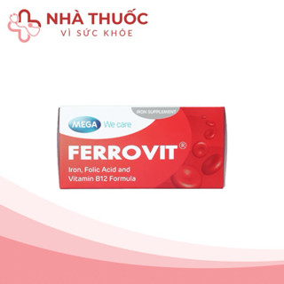 Ferrovit Oral Tablets - Helps Replenish Iron, Folic Acid And Vitamin ...