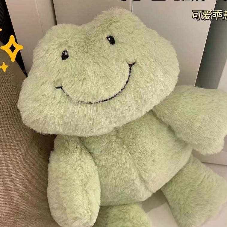 Smiling Frog Goose Teddy Bear Stuffed for Children Cartoon Short Candy ...