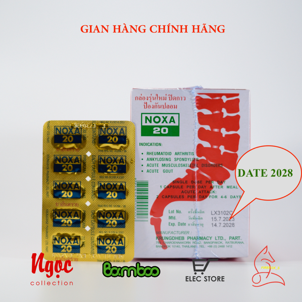 Noxa Thai bone and joint tablets (1 box of 10 tablets) | Shopee Singapore