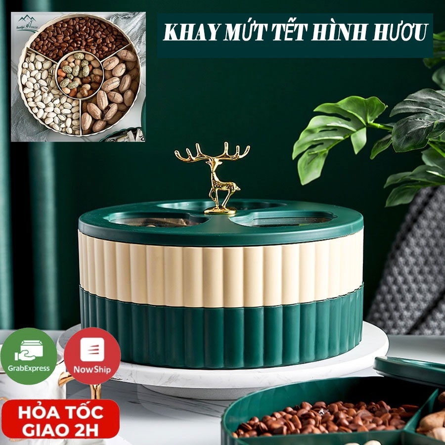 Jam Tray CNY Box 2-Storey High-Class, Luxurious, Modern European Style ...