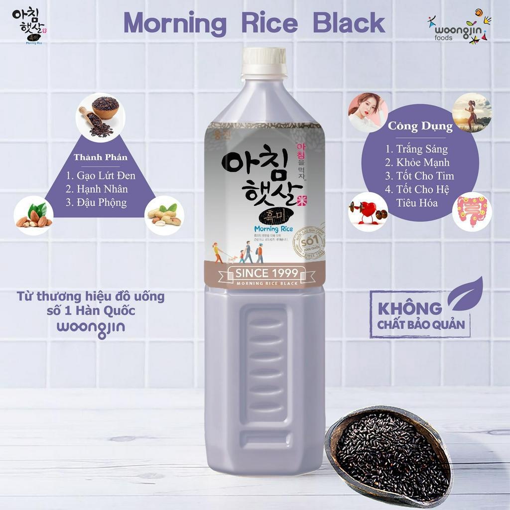 Korean morning rice Brown rice Water 1.5L - Date 17 / 06 / 2024 ...