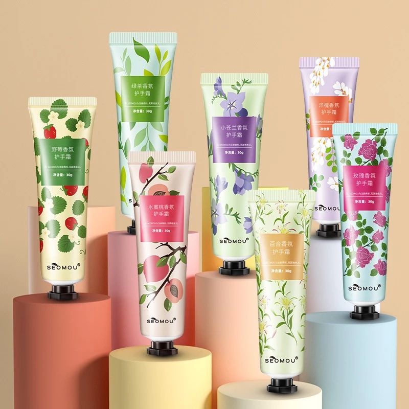 Set of 5 types of Bioaqua Fruit Flavored Hand Cream | Shopee Singapore