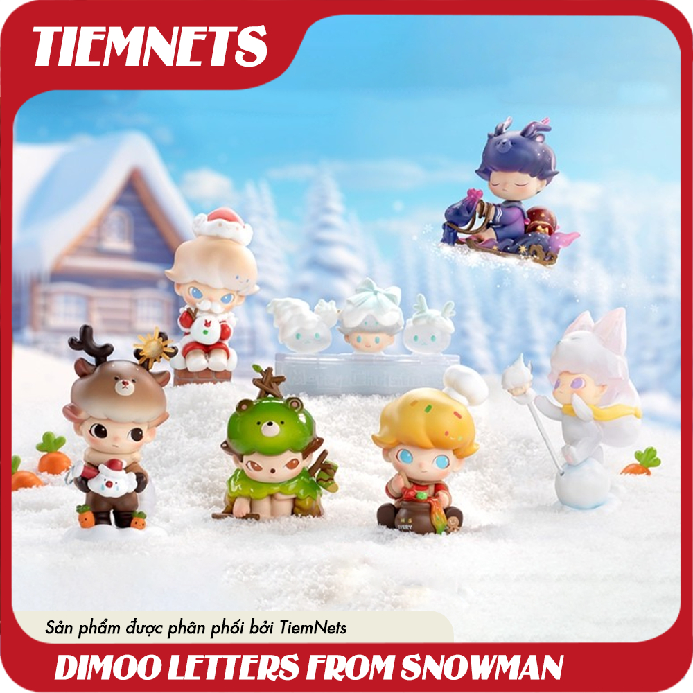 Blind BOX DIMOO LETTERS Model FROM SNOWMAN | Shopee Singapore