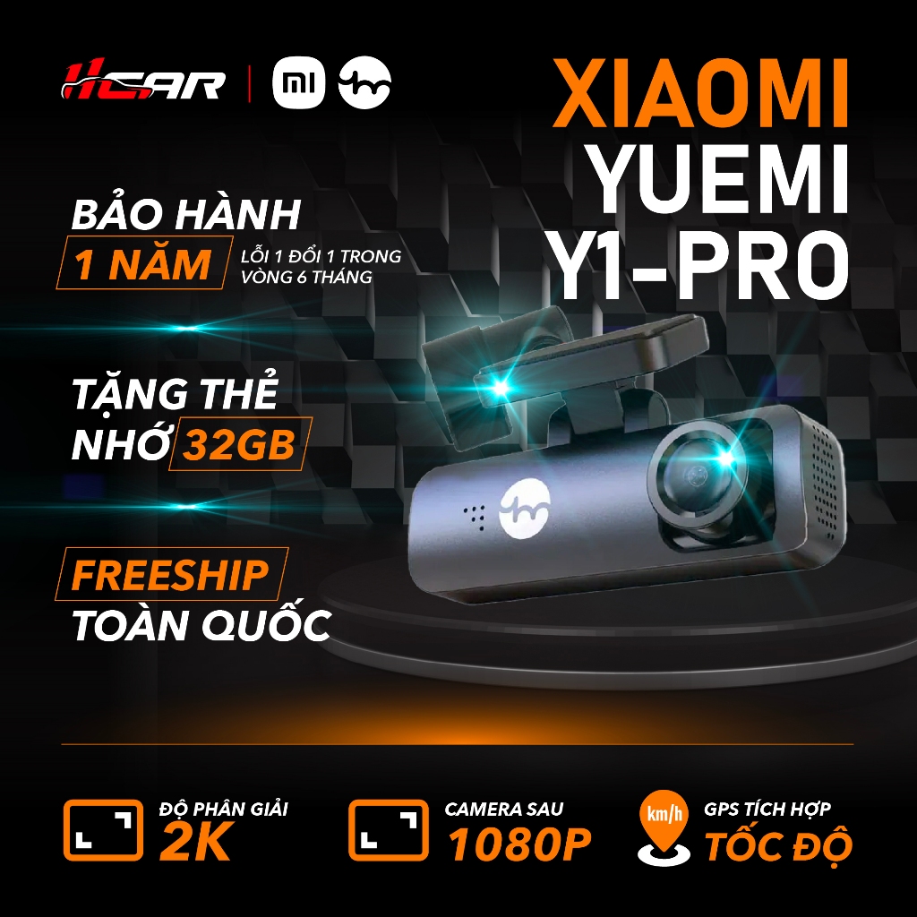 Xiaomi Yuemi Y1 Pro - 1080 GPS Wifi rear camera | Shopee Singapore