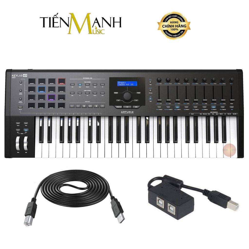 [Genuine] Arturia KeyLab 49 Keys MKII - Midi Keyboard Controller MK2 ...