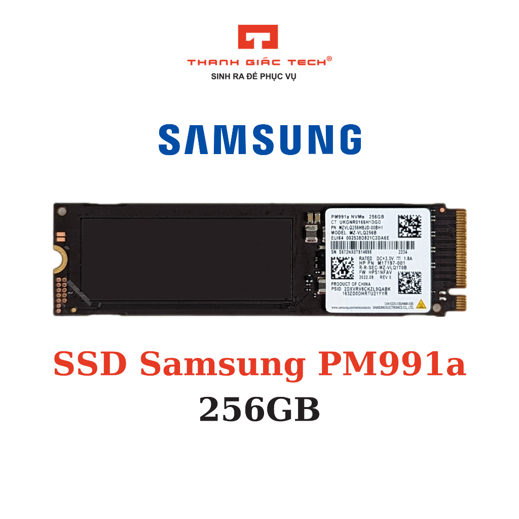 Samsung PM991a 256GB M.2 2280 PCIe NVMe Gen 3x4 SSD Hard Drive - | Shopee Singapore