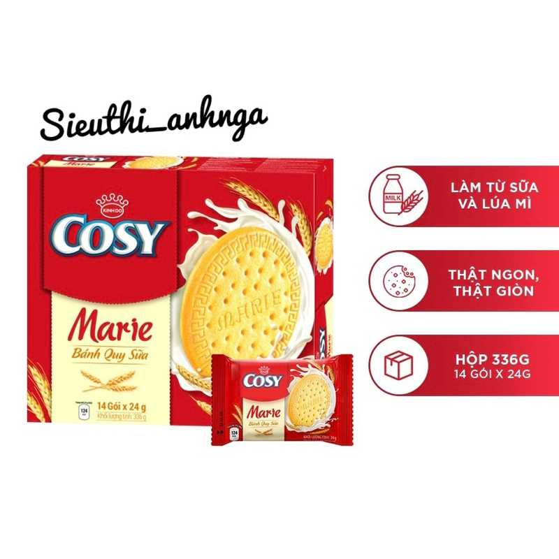 Cozy Marie Milk Biscuits (336g Box) | Shopee Singapore
