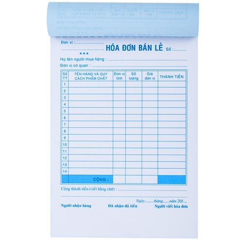 10 invoices, 1 copy of 100 sheets 13x19 cm (60 white paper) | Shopee ...