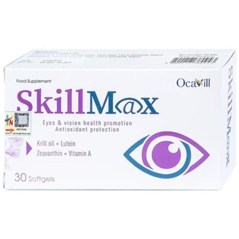 Skillmax oral tablet supports lift of eyesight (30 capsules) | Shopee ...