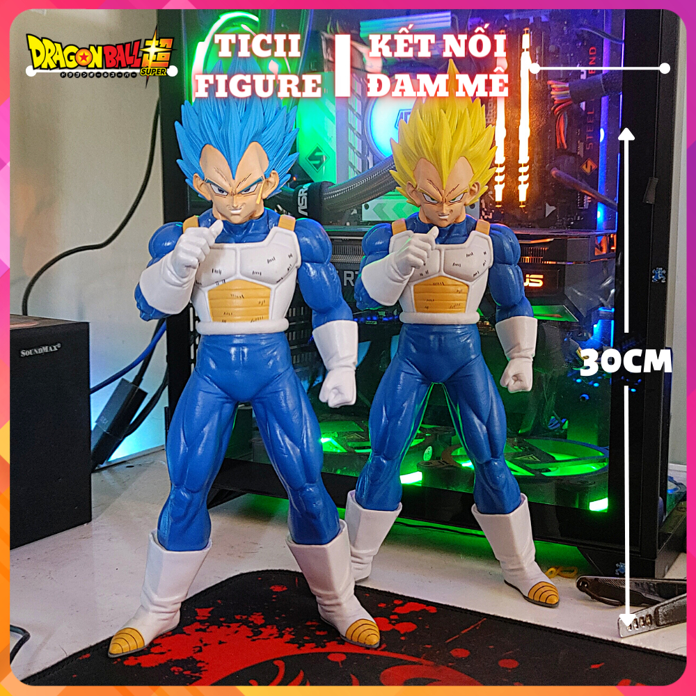 Arrogant Vegeta pointing hand model, 30cm tall, full box, very sharp ...