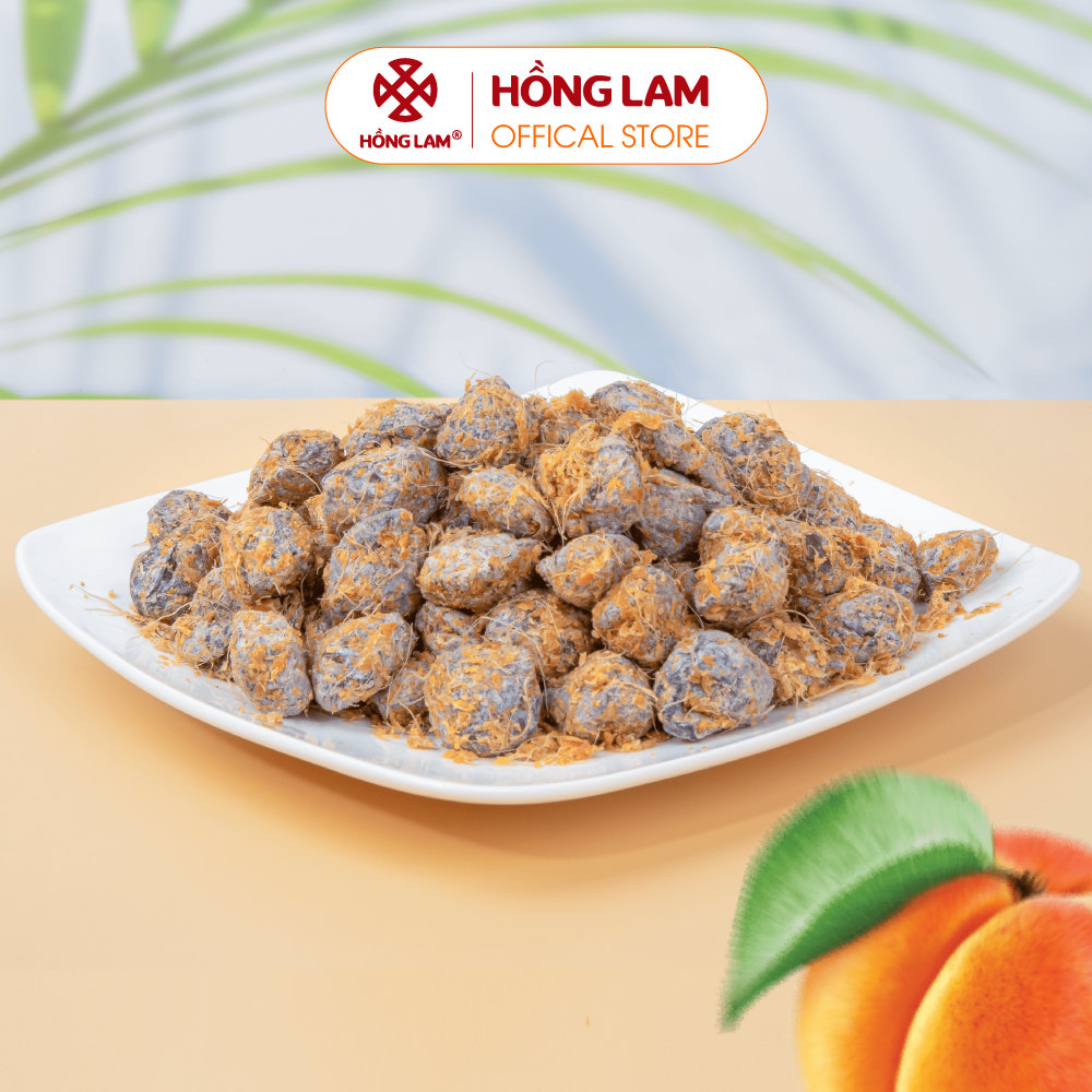 O mai (Plum) Sweet And Sour Ginger Apricot Hong Lam, Box (200gr, 300gr, 500gr), Bag (300gr). Has ...
