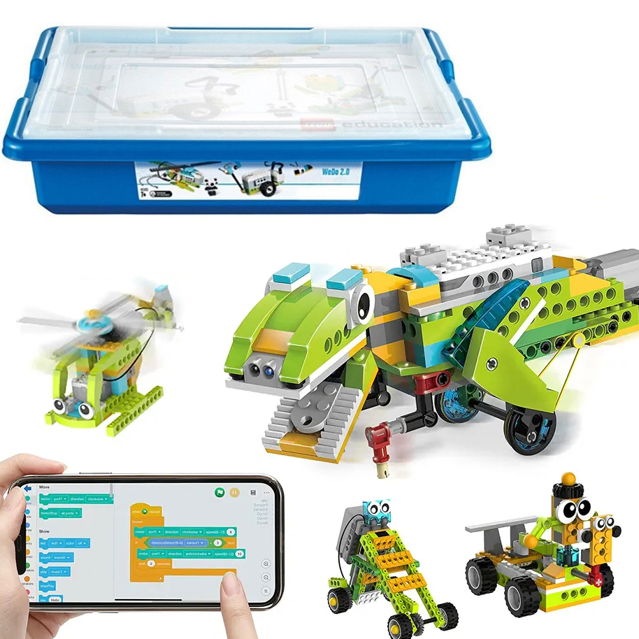 LEGO Wedo 2.0 Programming Assembly Set 280Pcs Education Milo 45300 Lego ...