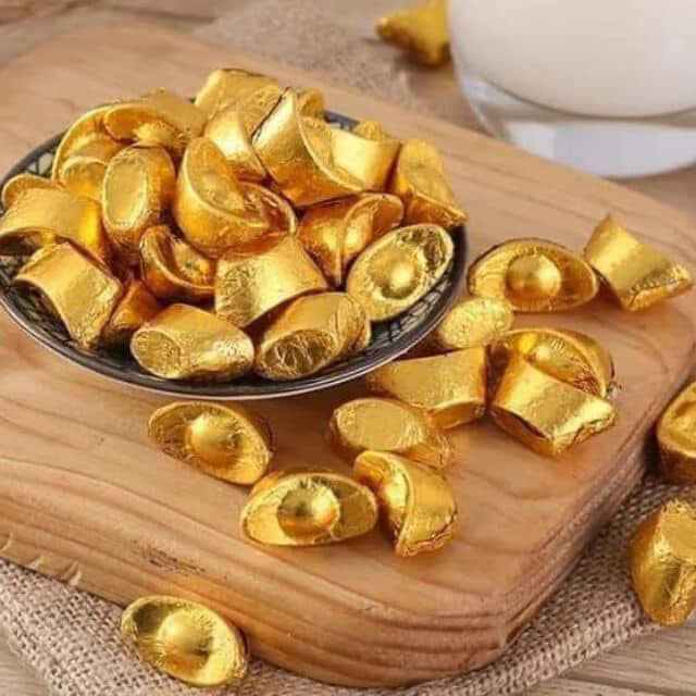 [CNY 2024] Gold chocolate bars, coins, watermelon, dragon fruit - 500g ...