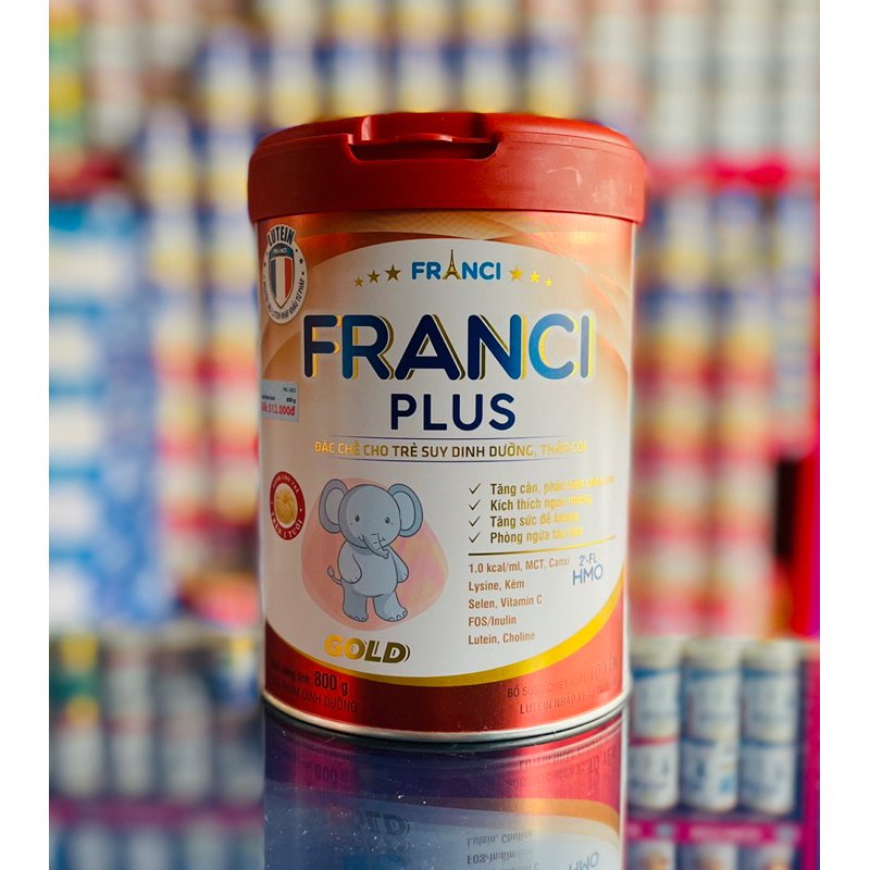Franci Plus Gold Powdered Milk Healthy Weight Gain (800g) | Shopee ...