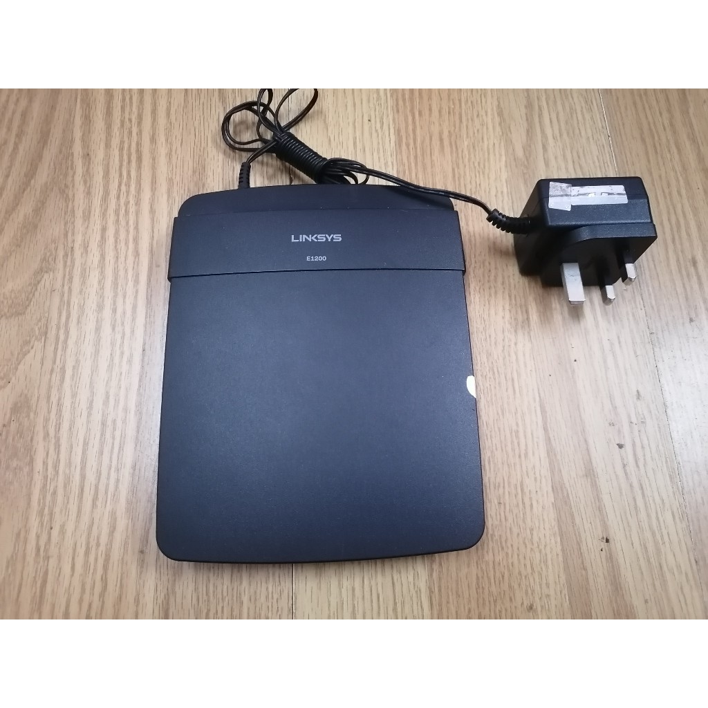 Linksys E1200 V2 300Mbps Wifi Router (Old Stock) | Shopee Singapore