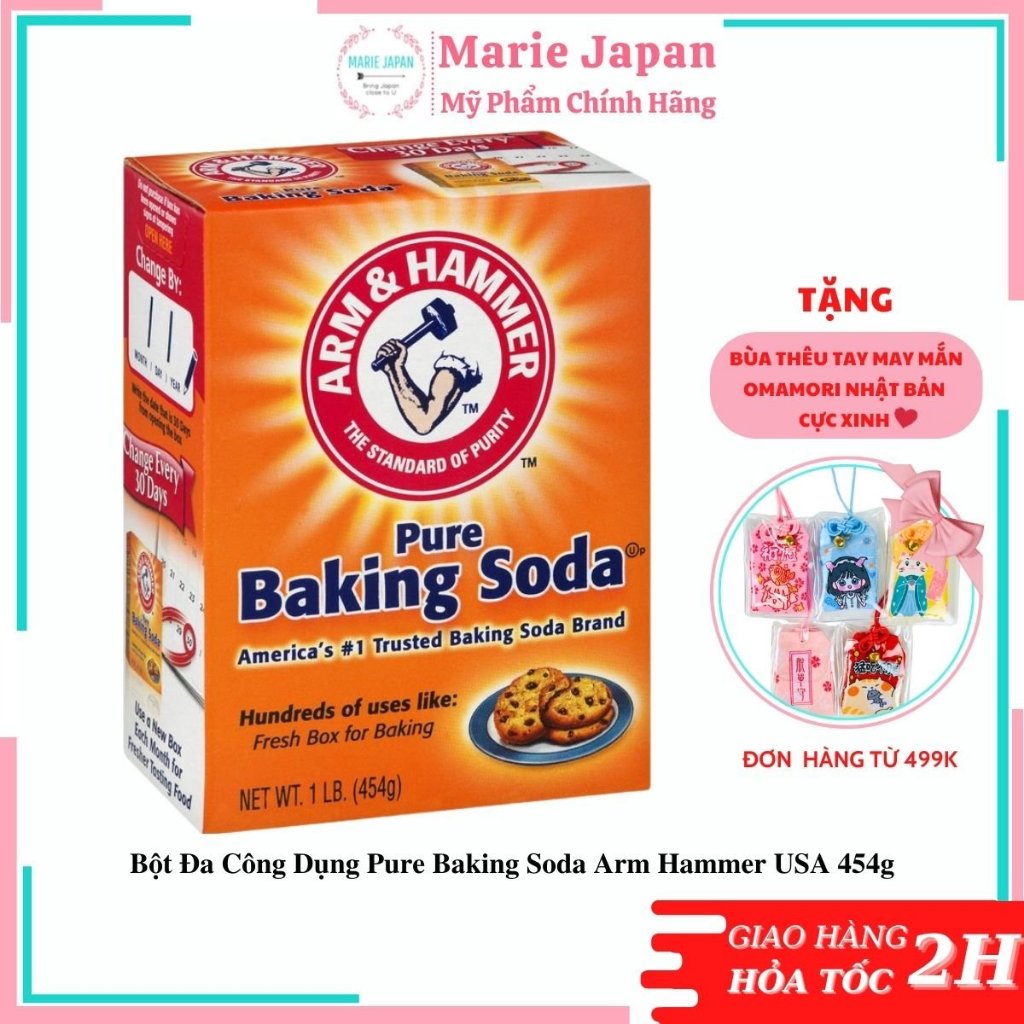 Pure Baking Soda Hammer USA Multi-Purpose Powder 454g | Shopee Singapore