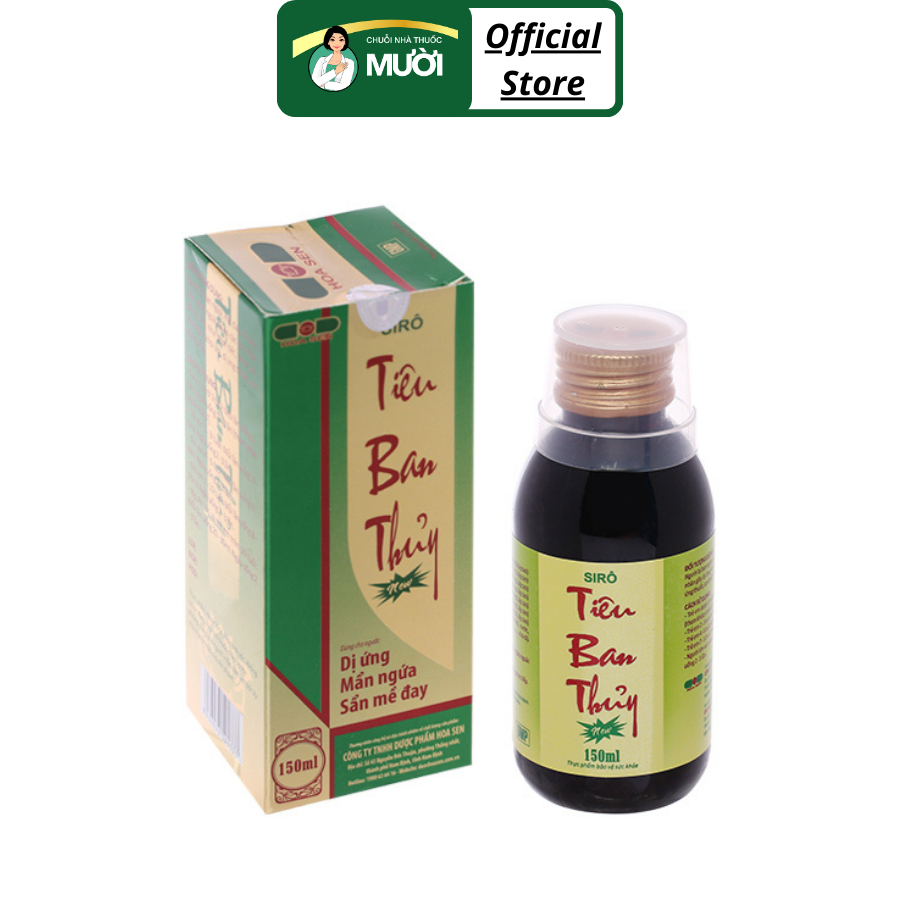 Tieu Ban Thuy Lotus Syrup helps clear heat and detoxify, reduce ...