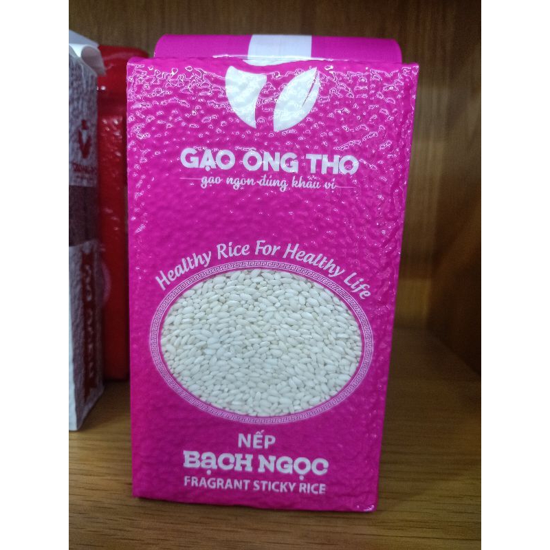 North Pearl Glutinous Rice Bag 1 Kg, Ong Tho Rice Sticky Rice With ...