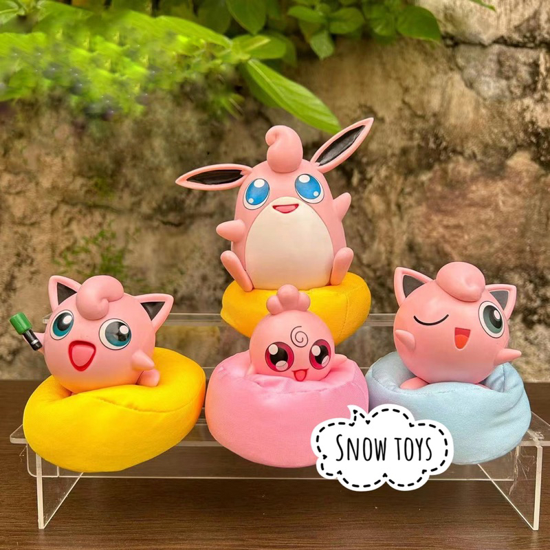 Sleep Pokemon Model - Igglybuff Jigglypuff Wigglytuff Pupurin Purin ...