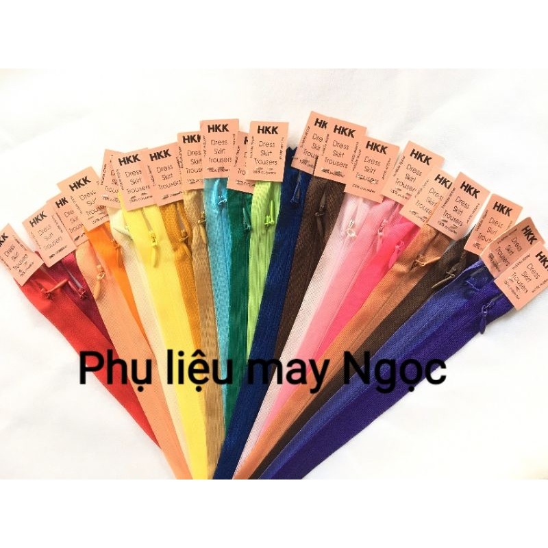 HKK water drop zipper(25,40,50,60cm) | Shopee Singapore
