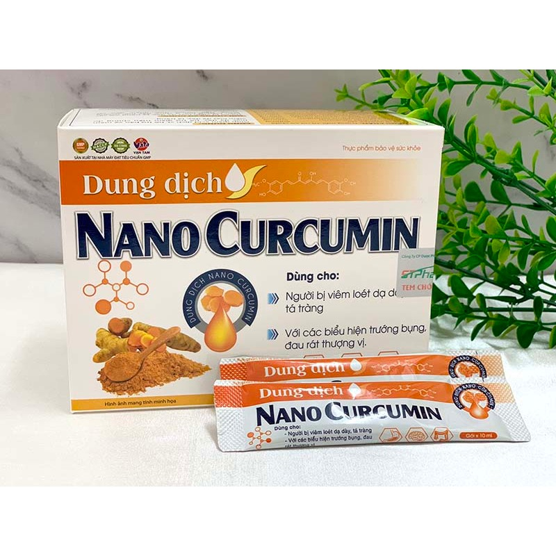 Nano Curcumin Stomach Solution helps reduce service acid, supports the protection of the stomach ...