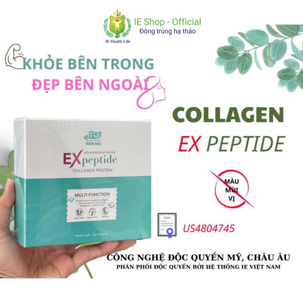 Hydrolyzed Collagen - Collagen EX peptide - (box of 15 packs) | Shopee ...