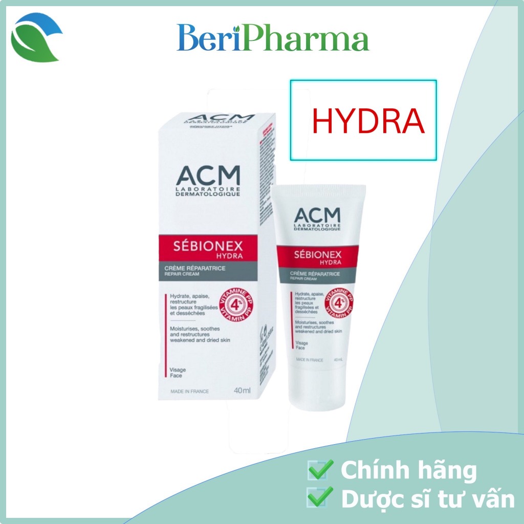 [genuine] Acm Acm Sebionex Hydra Repair Cream 40ml Shopee Singapore
