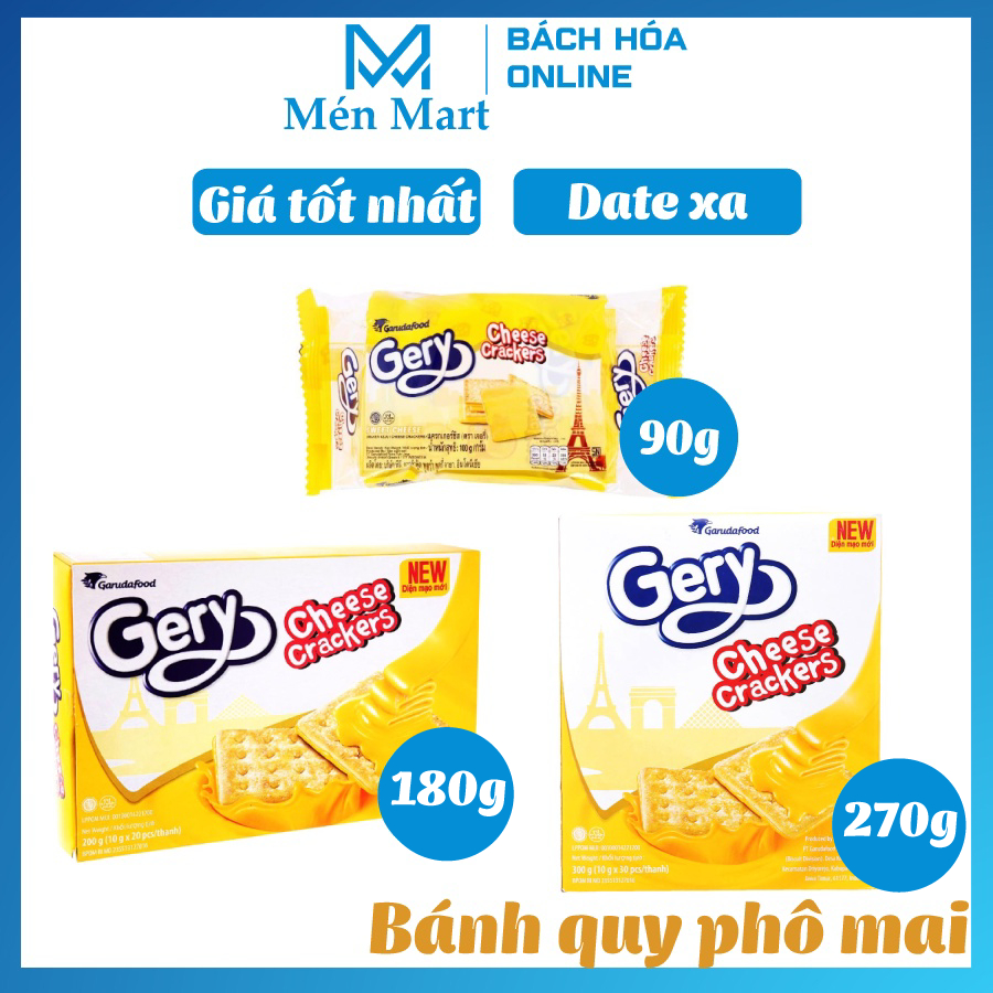 Gery Cheese Cracker Cheese Cracker Cheese Cracker 90g / 180g / 270g Pack | Shopee Singapore