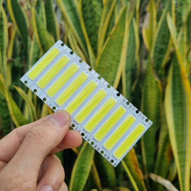 Super bright cob led light panel 3.7V 8W 45x10mm white light with ...