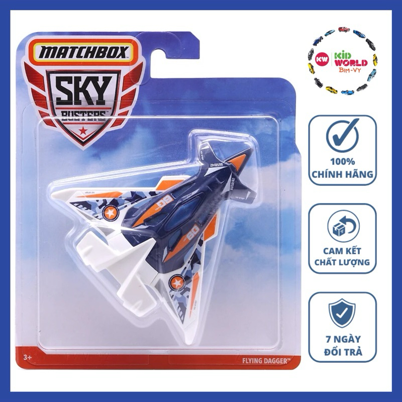 Matchbox Sky Busters Series Flying Dagger GBL59 Model Airplane ...