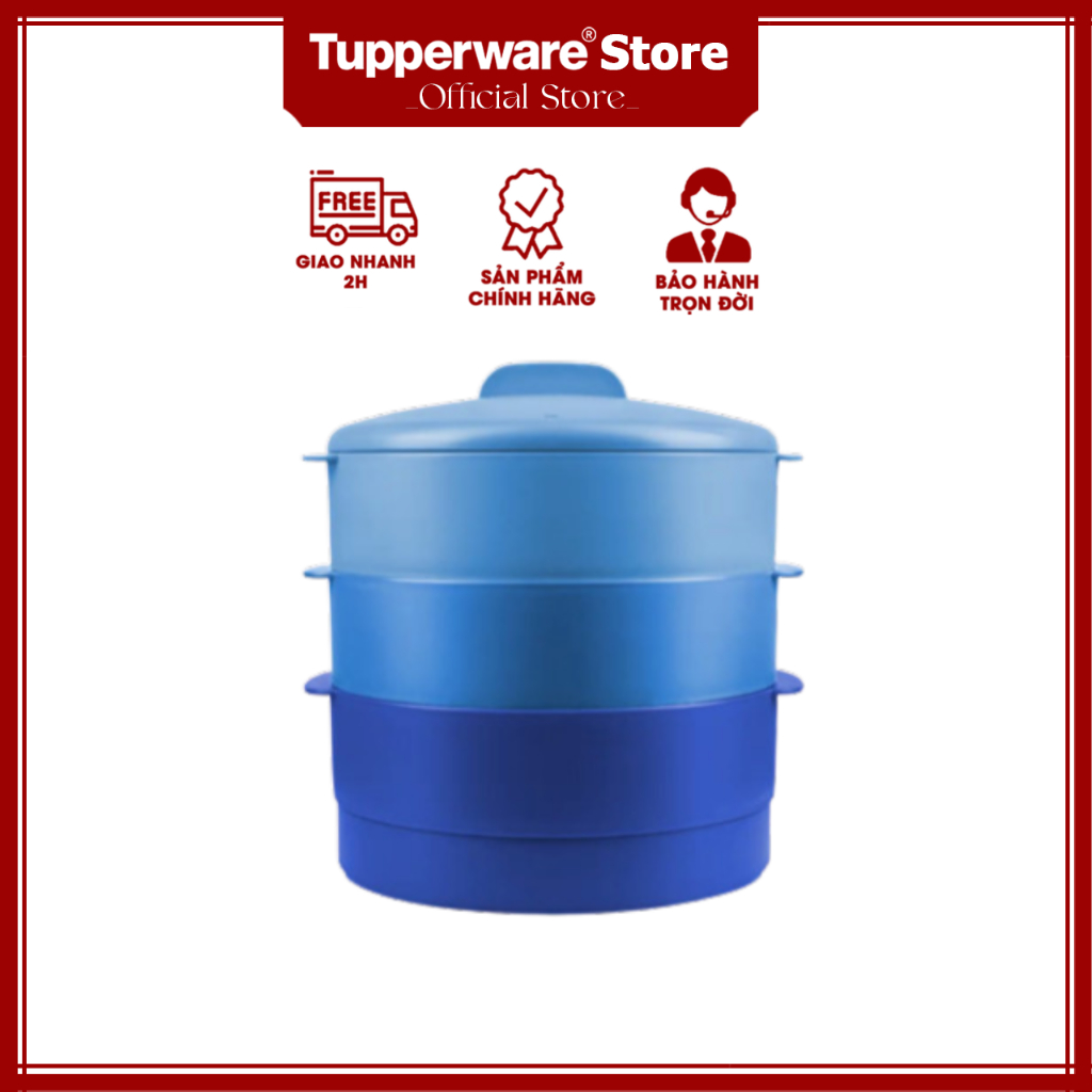 Tupperware Steam It Steamer (3 Tiers) | Shopee Singapore
