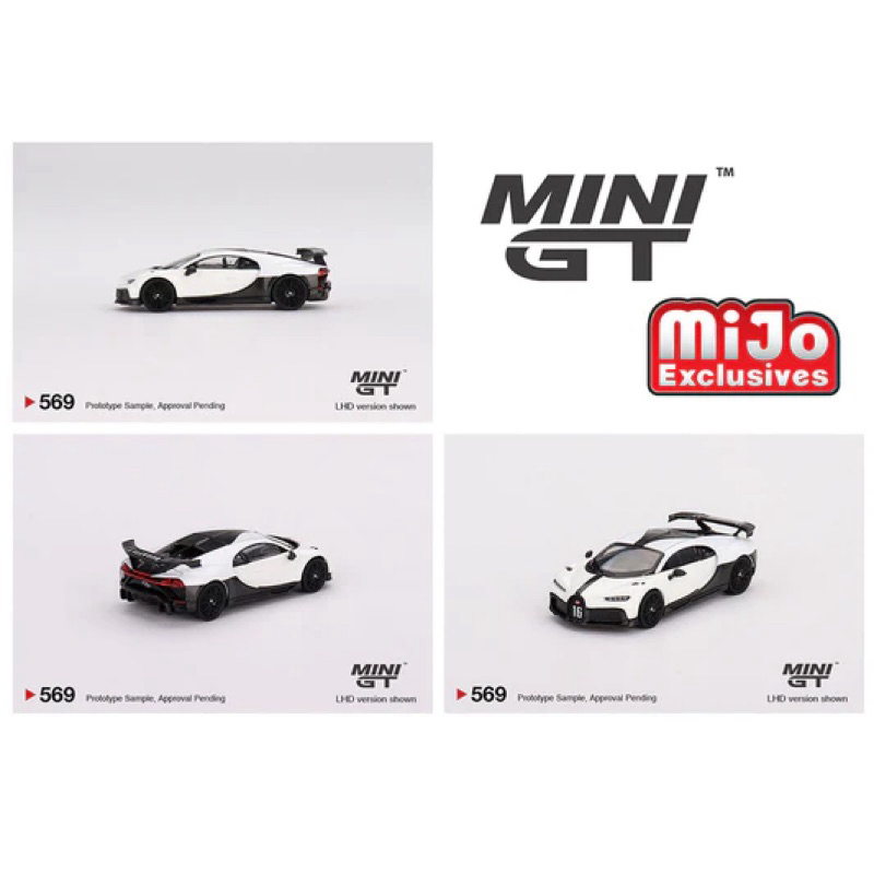 Mohinhxeps-1/64_ MINI GT 569 1/64 Bugatti Chiron Pur Sport White LHD ...