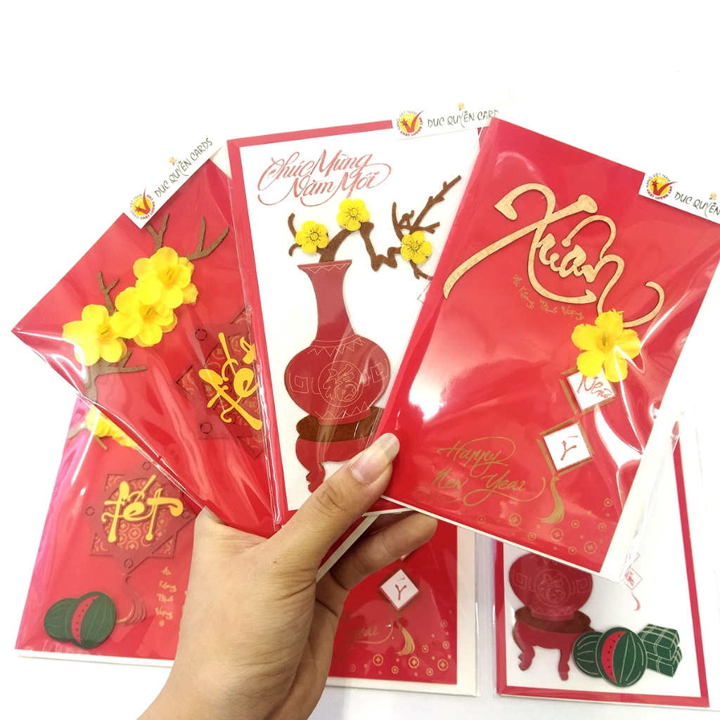 Tet Cards - Tet Cards - New Year Happy Cards - New Year Cards - New ...