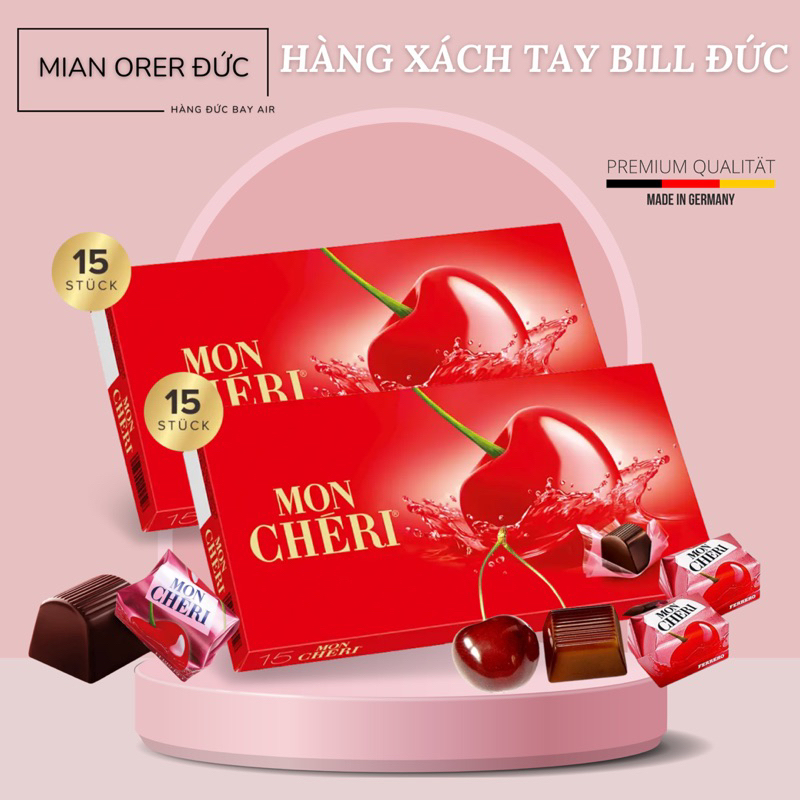 Mon Chéri Ferrero Chocolate Candy 157gr Box Of 15 German Domestic ...