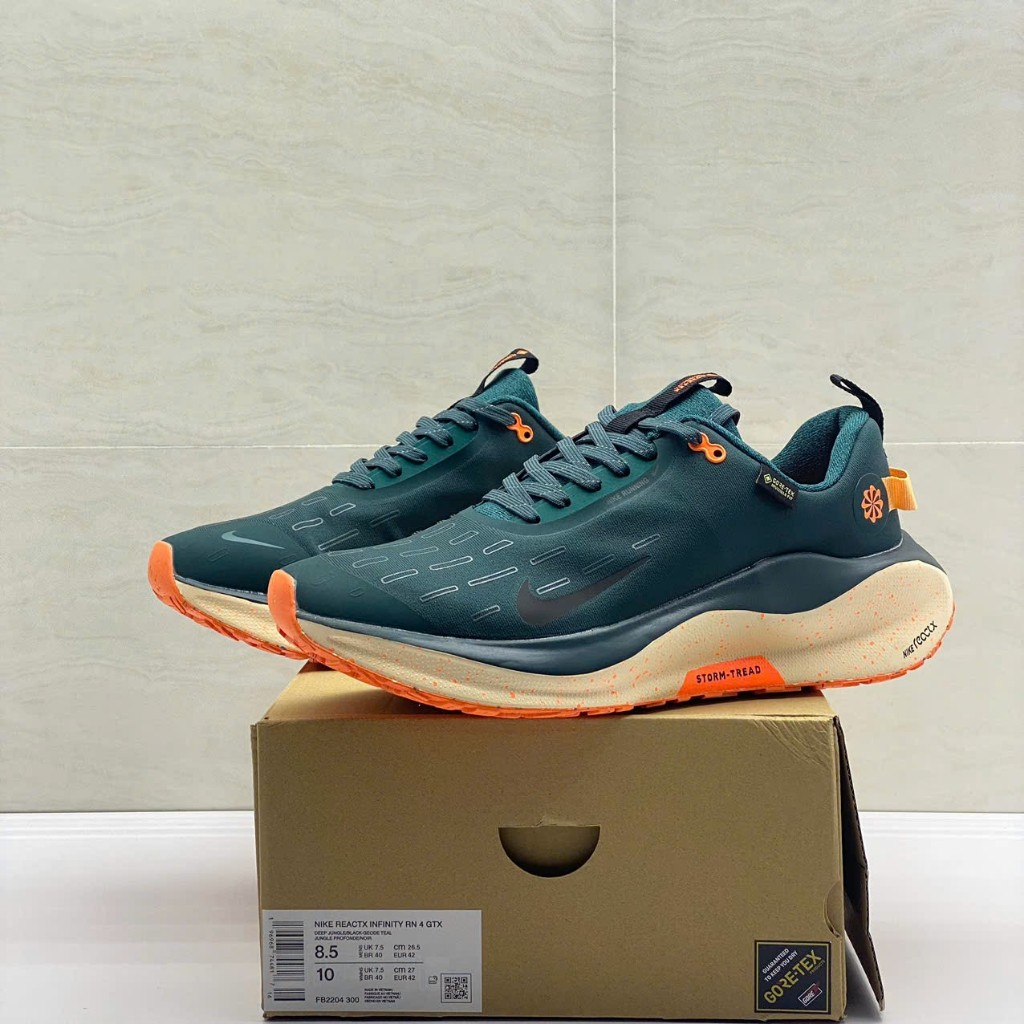 Nike ReactX Infinity Run 4 GTX Shoes'Beige Sea Glass' FB2204-300 ...