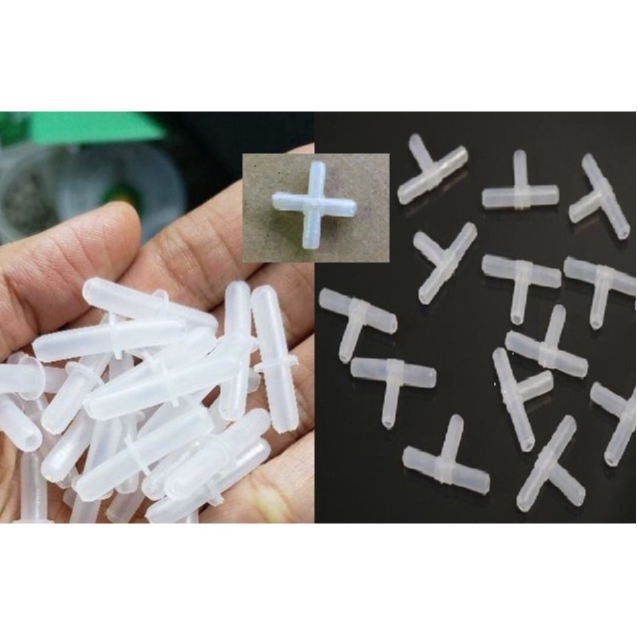OXY T-valve, I-shaped, letter + (Split valve, White plastic Oxygen ...
