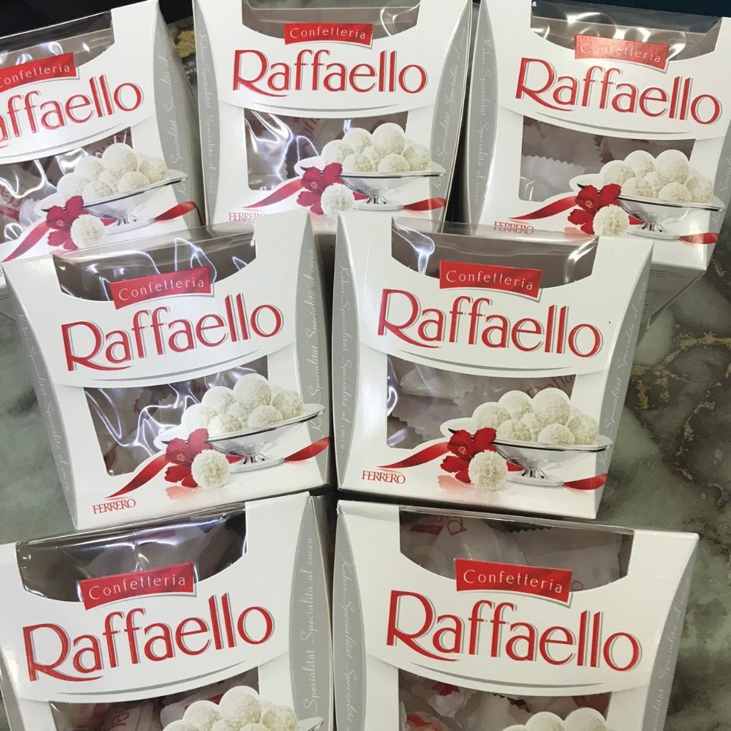 Raffaello Coconut Chocolate Square Box Super delicious German cream ...