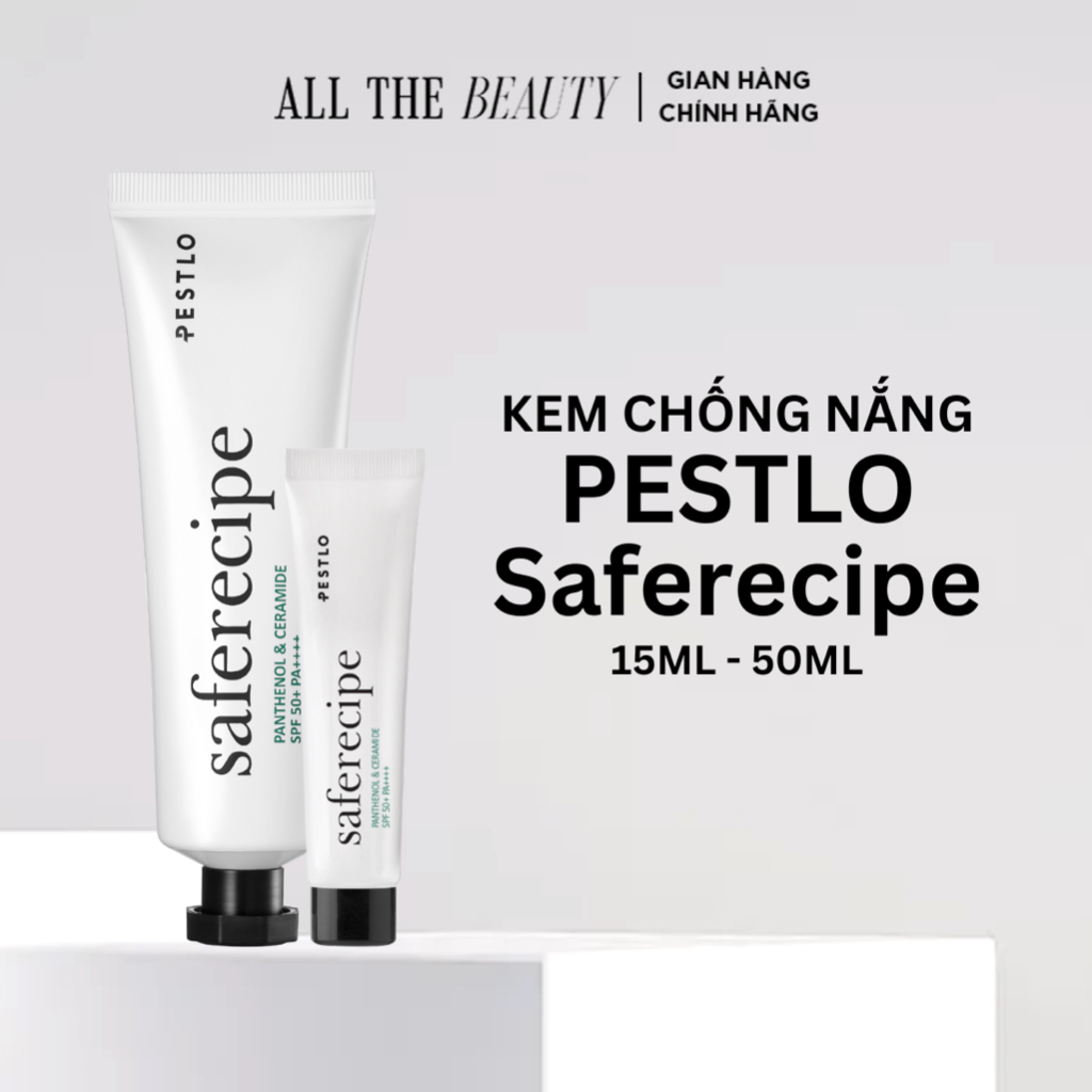 Pestlo Safe Recipe Sun Essence SPF50 PA++++ 50ml | Shopee Singapore