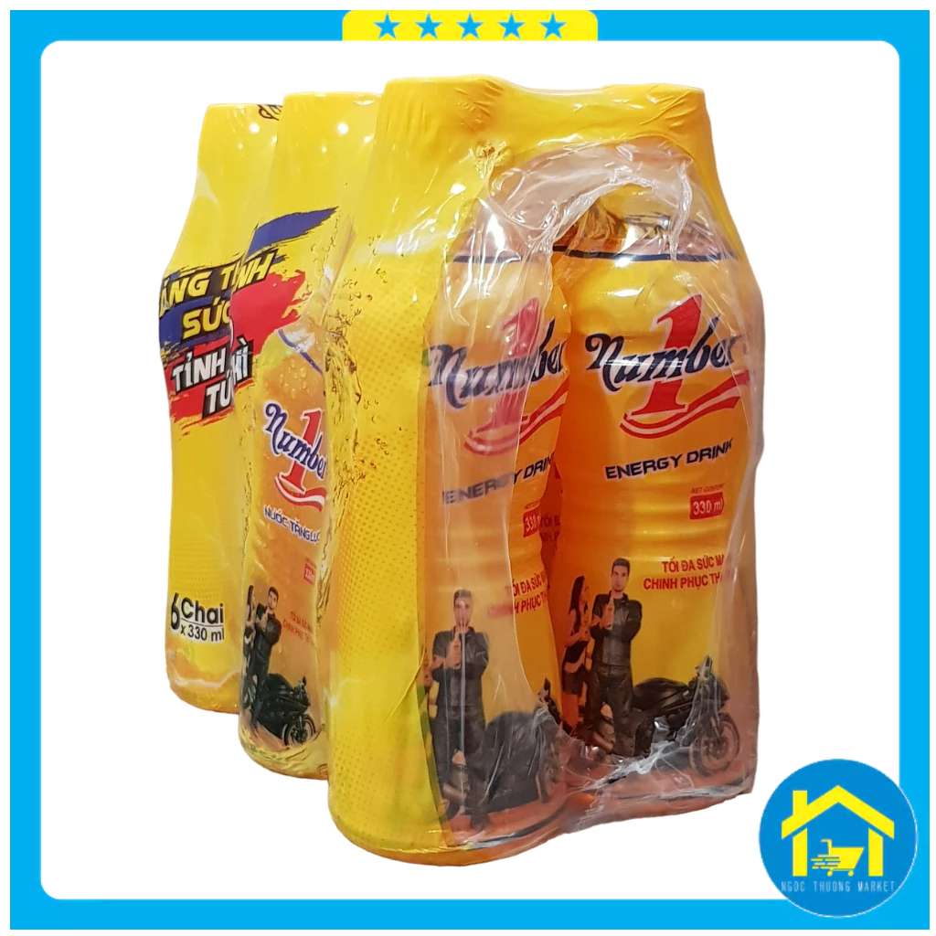 Lot of 6 bottles - Number One energy drink 330ml | Shopee Singapore