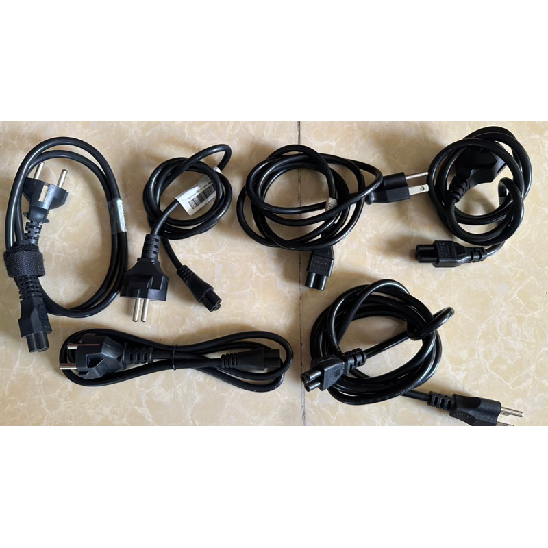 3-pin Laptop Power Cable Zinc Cable | Shopee Singapore