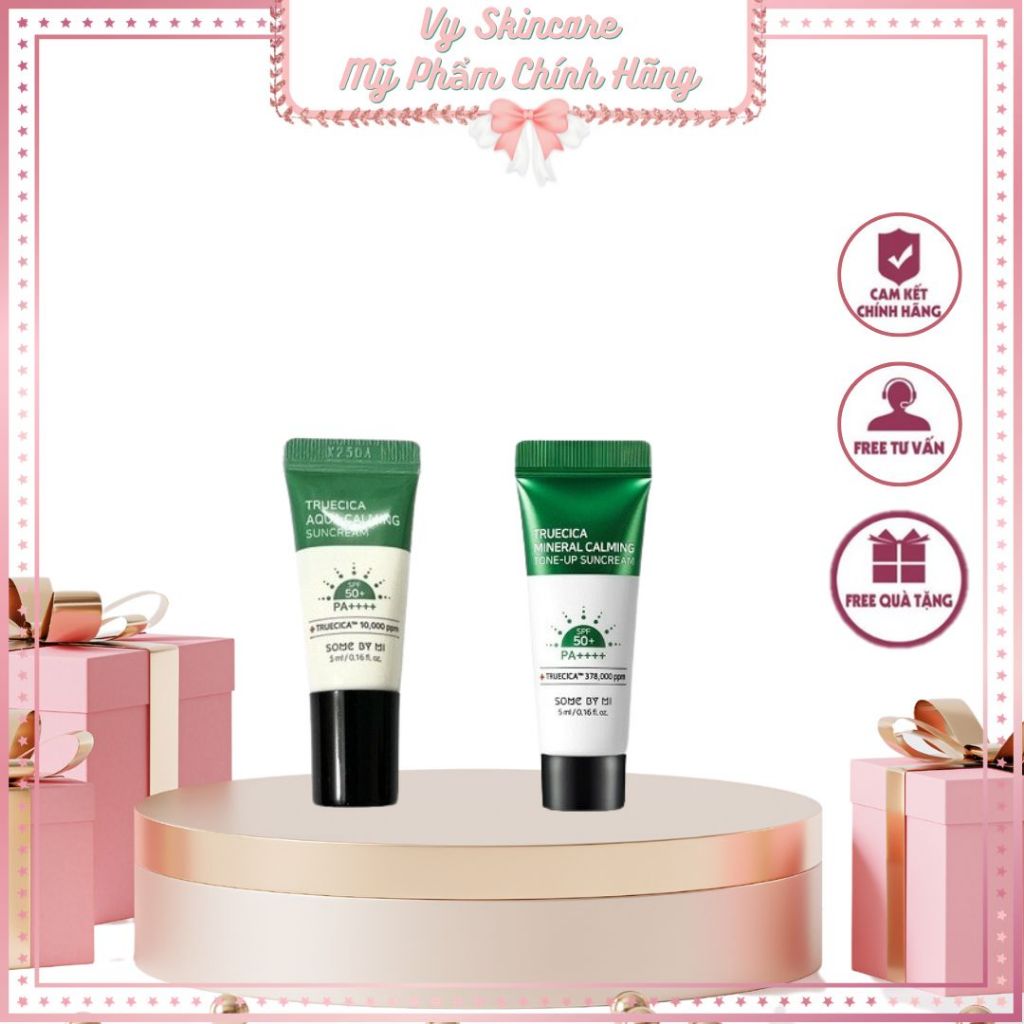 Some By Mi Truecica Suncream SPF 50+ PA++ + Sunscreen 5ml | Shopee ...