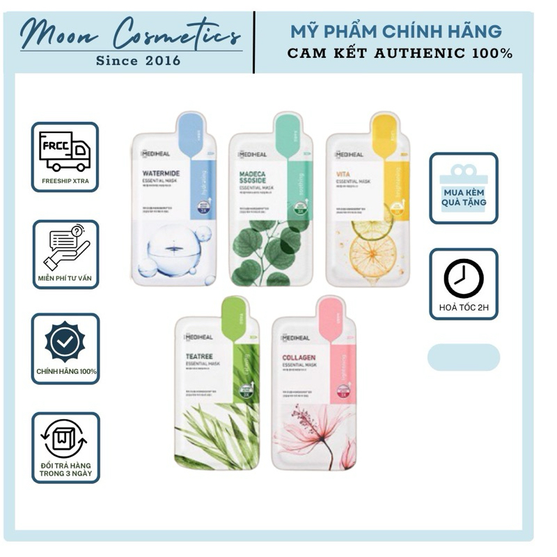Mediheal Masks | Paper Masks For All Skin Types (New Model) | Shopee ...