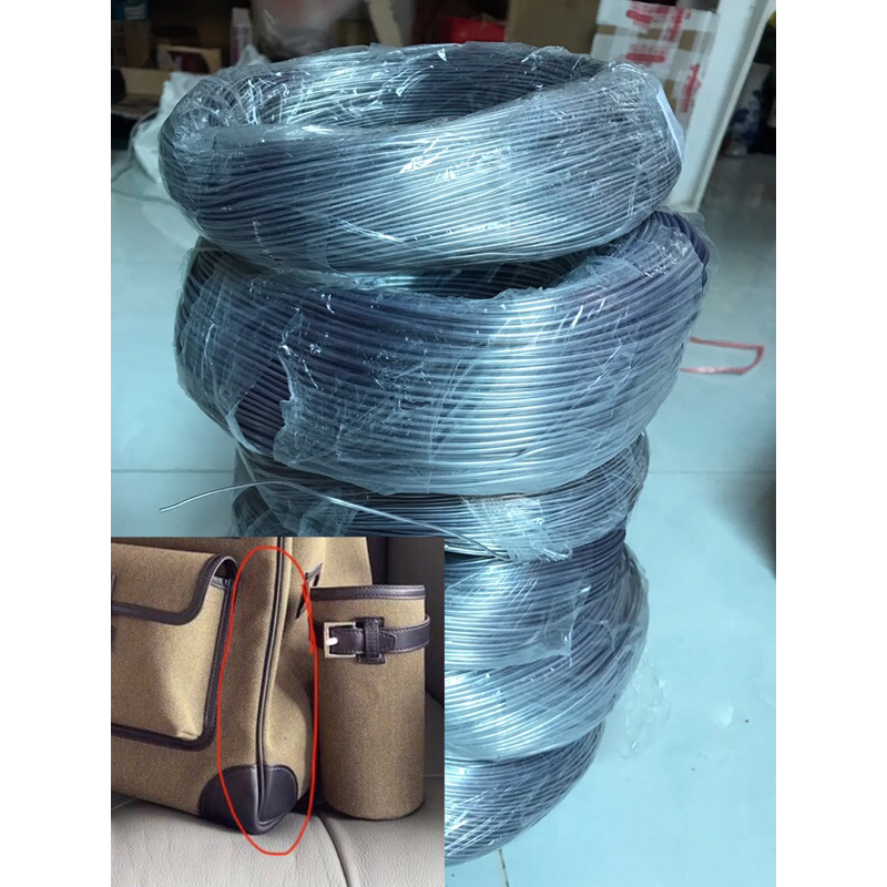 Flexible ALUMINUM COVERED WITH RIBBED BAG EDGE (price above is 10m ...