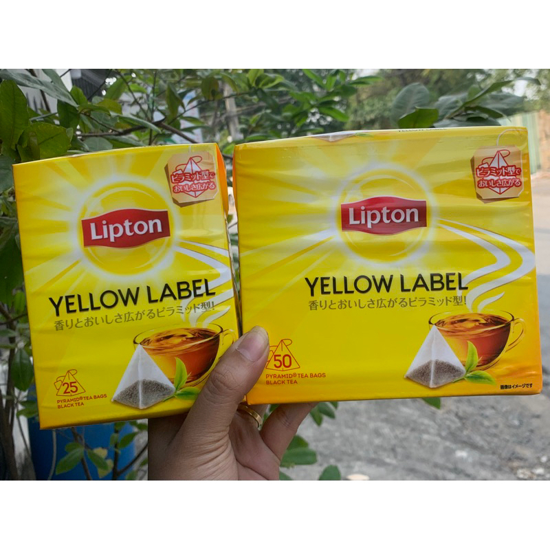 Lipton Yellow Label Tea Bags Box of 25, 50, 100 packs | Shopee Singapore
