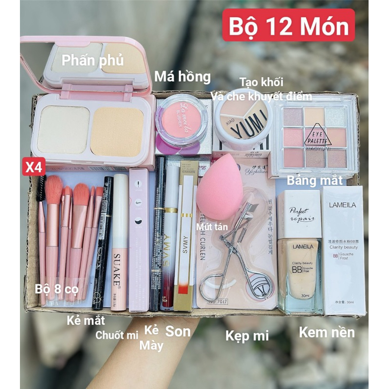 Full Makeup Set Makeup Set/Personal Makeup/Party Makeup Real Photos ...