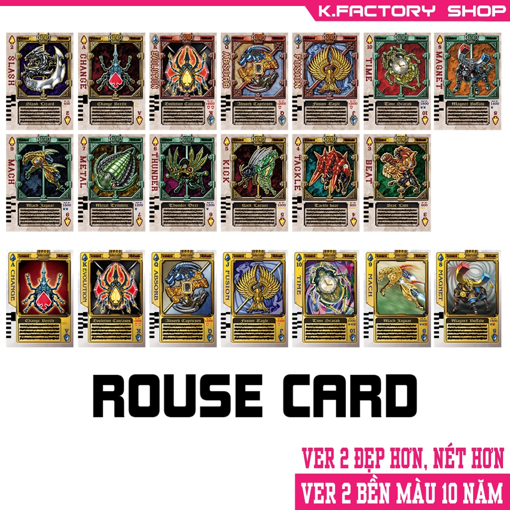 [ROUSE CARD] ROUSE CARD in Kamen Rider BLADE - standard color CARD ...