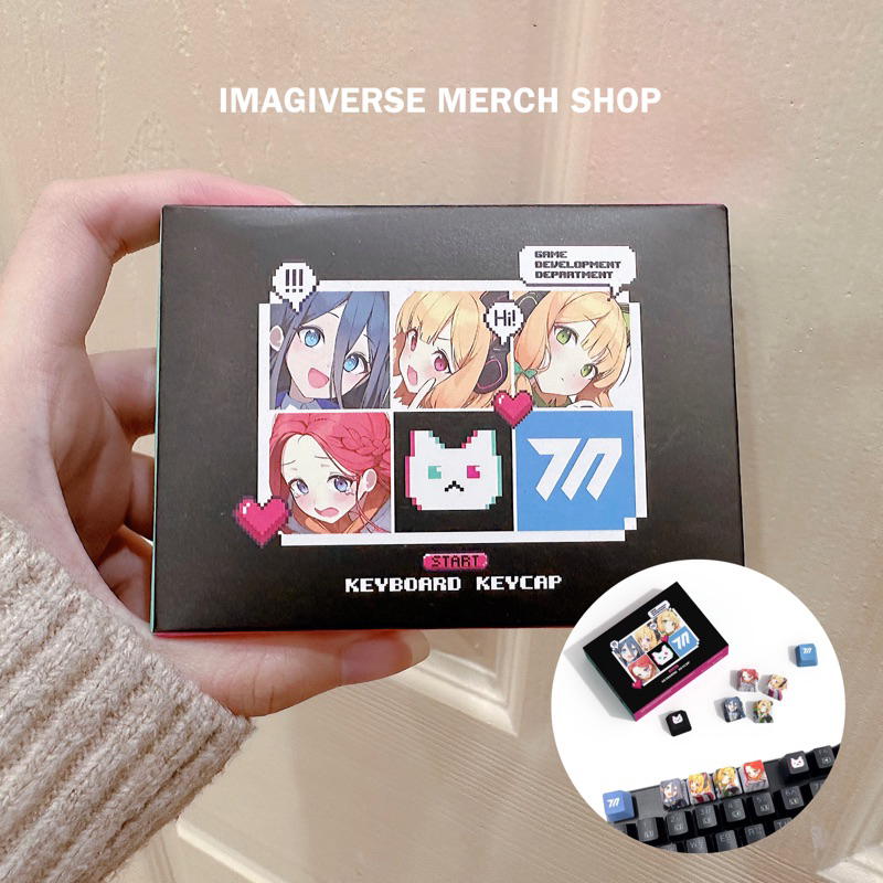 Keyboard Keycap game Development Department game game Blue Archive ...