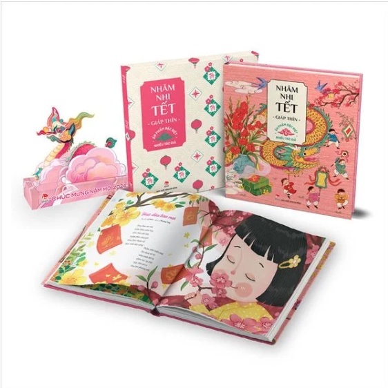 Tet Book 2024 - New Year Giap Giap Gian Sipping (With 3D Dragon Jigsaw ...