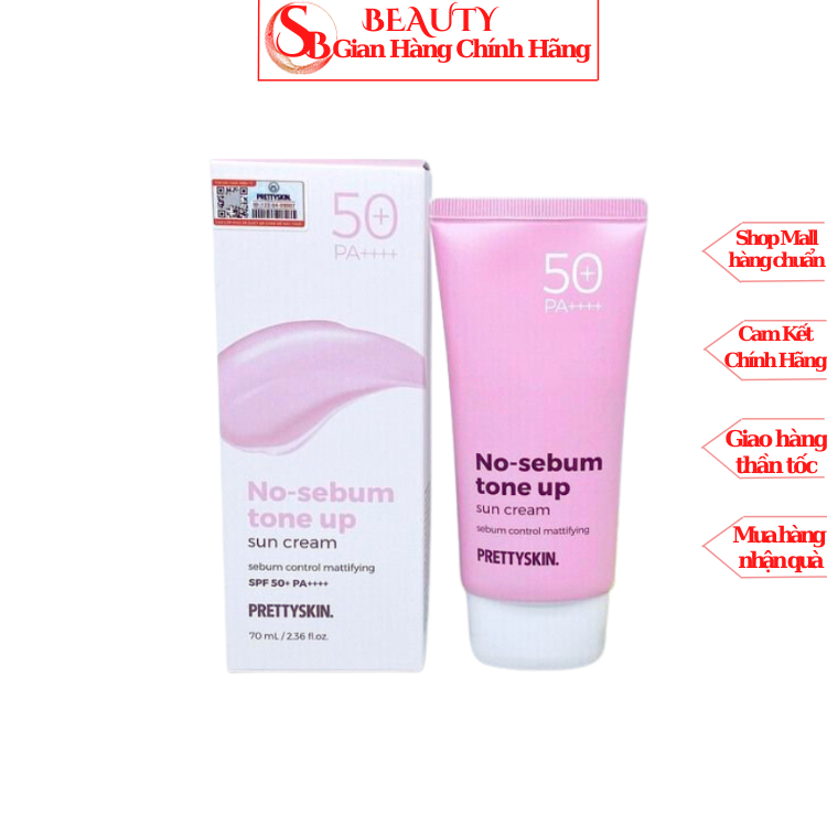 Pretty Skin Sun Cream SPF 50+ PA++++ 70ml | Shopee Singapore