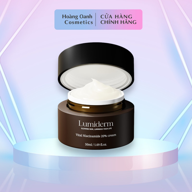 Lumiderm Vita Niacinamide Moisturizing Whitening Cream 20% Cream - Jar ...